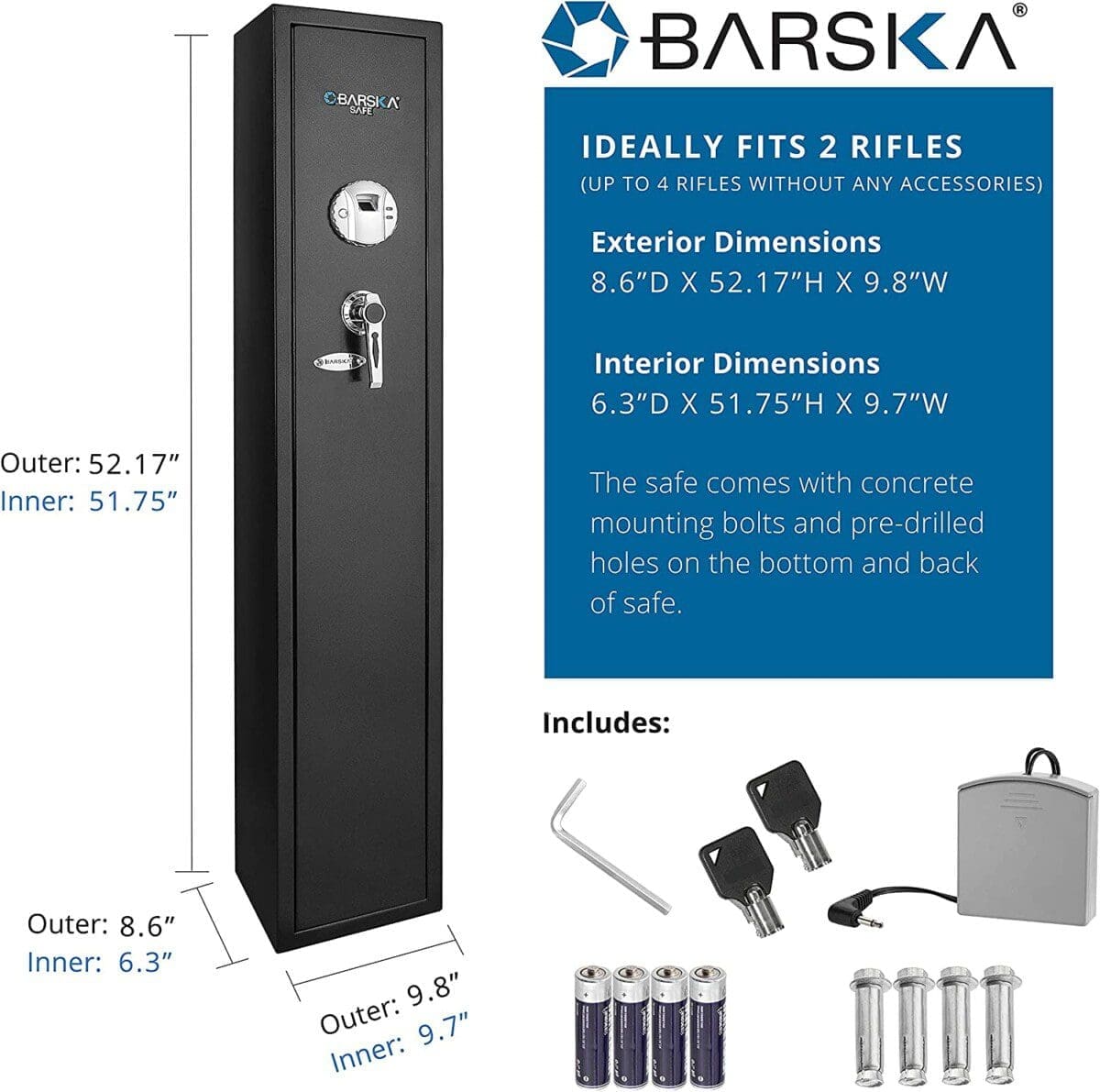 We Reviewed The Barska Biometric Rifle Safe - WWW.EXOCTACTICAL.COM