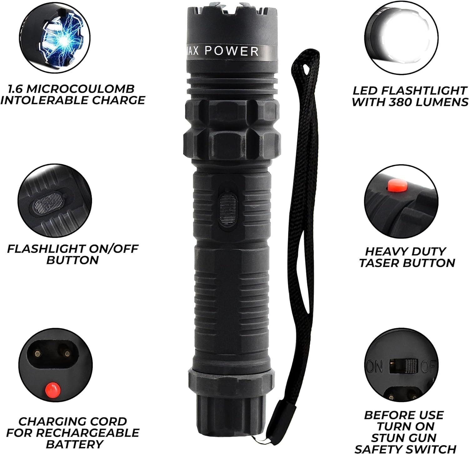 The 10 Most Powerful Best Stun Guns - WWW.EXOCTACTICAL.COM